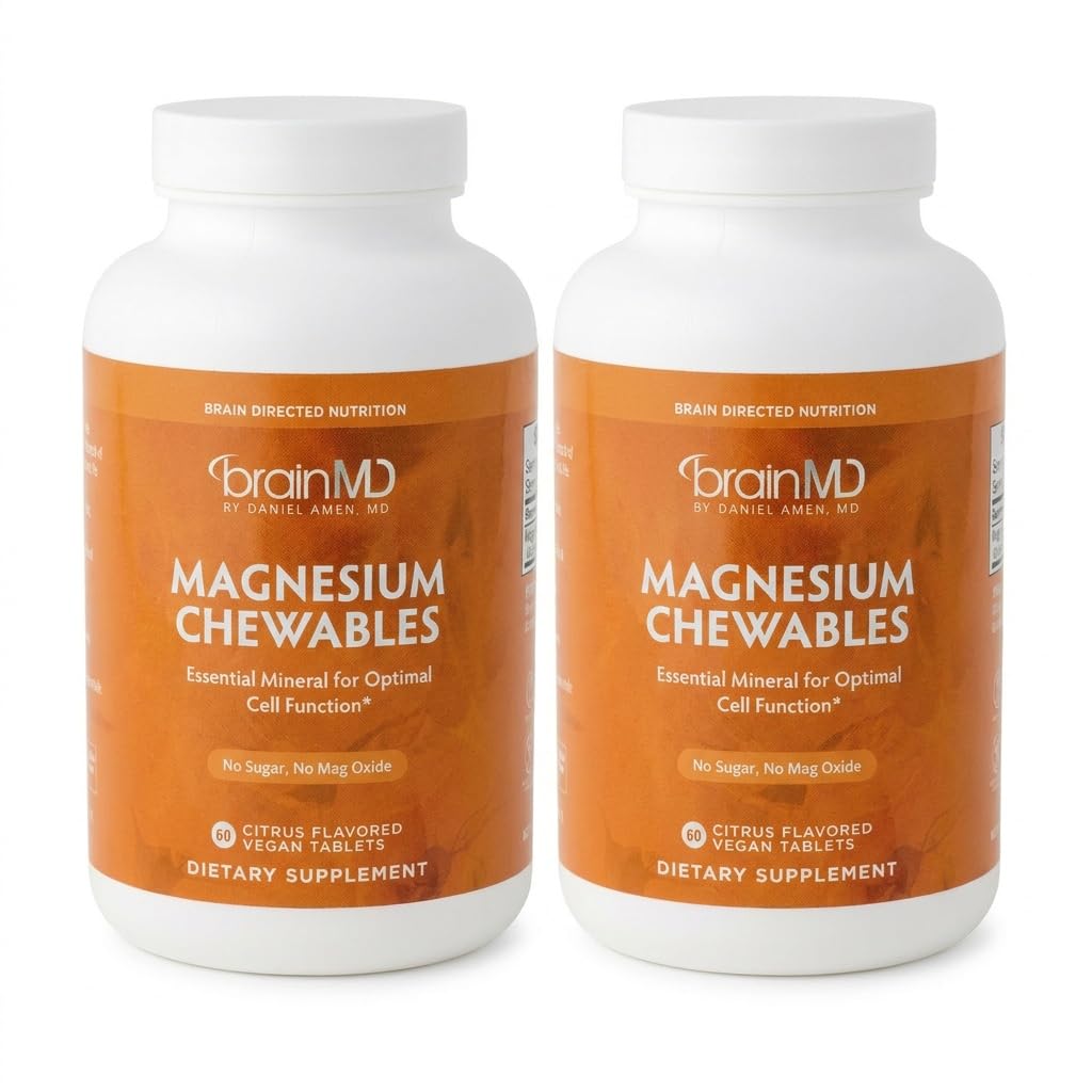 BRAINMD magnesium chewables for energy