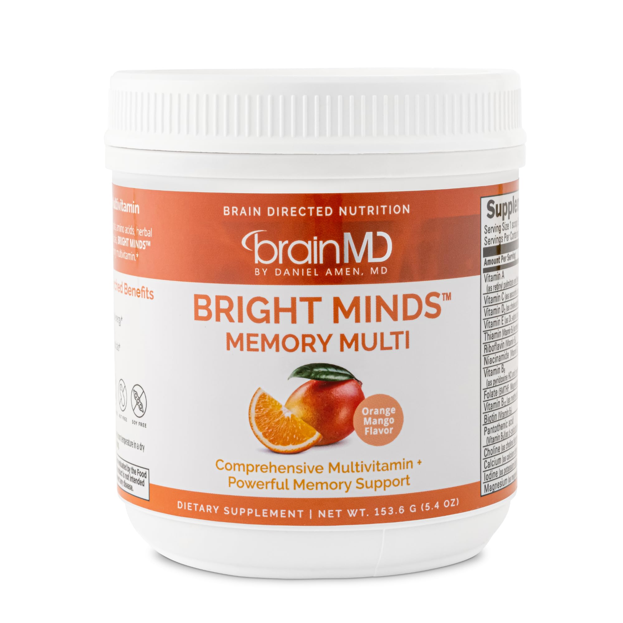 BRAINMD multivitamins for memory support