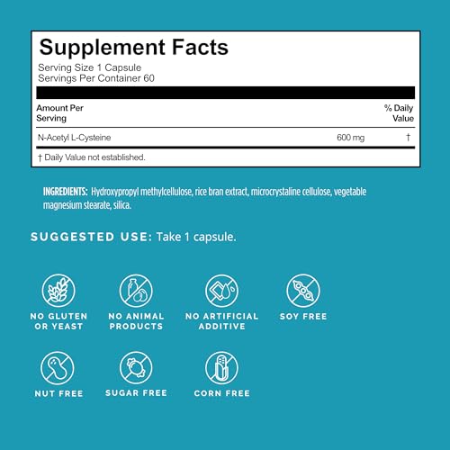 BRAINMD NAC capsules for daily health