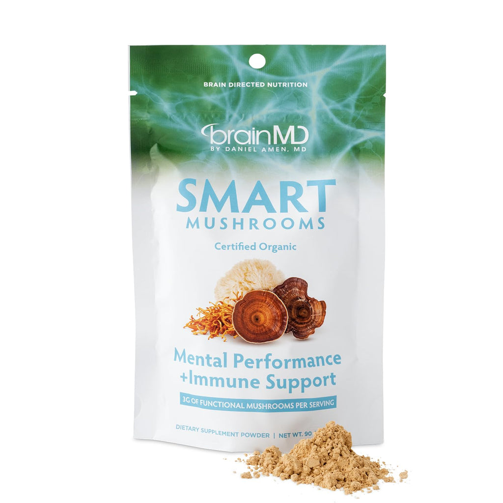 BrainMD organic mushroom powder blend