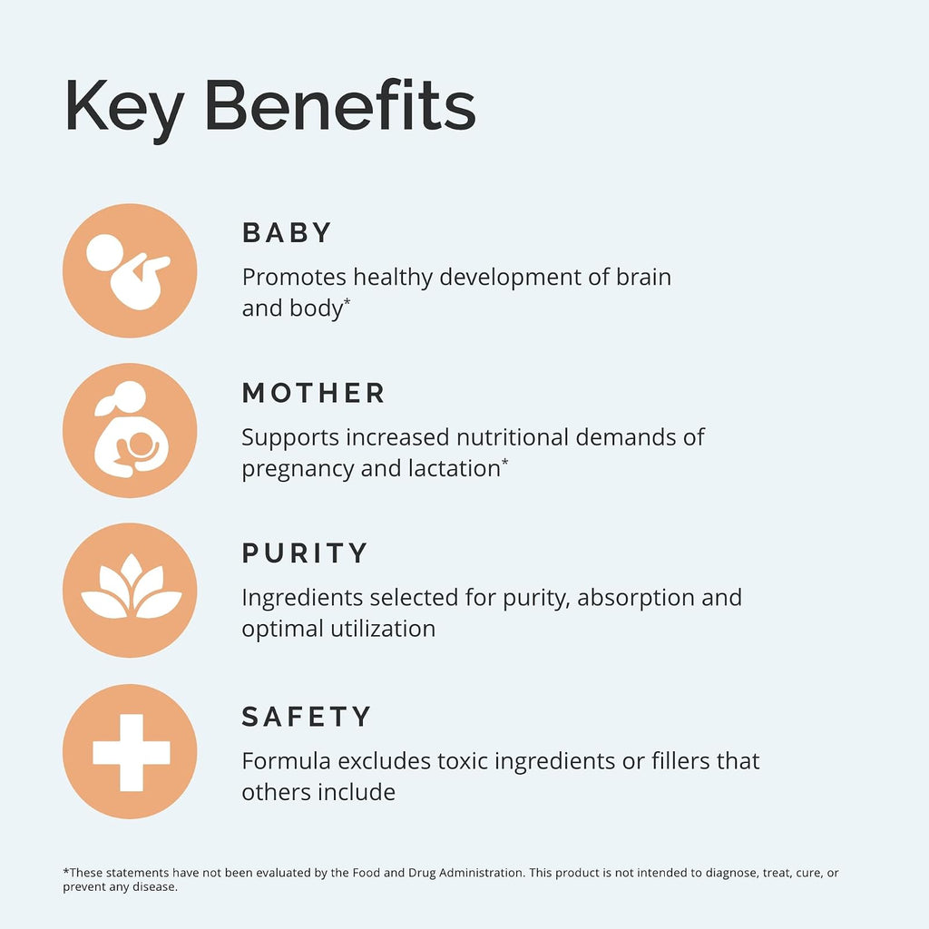BrainMD prenatal vitamins for healthy pregnancy