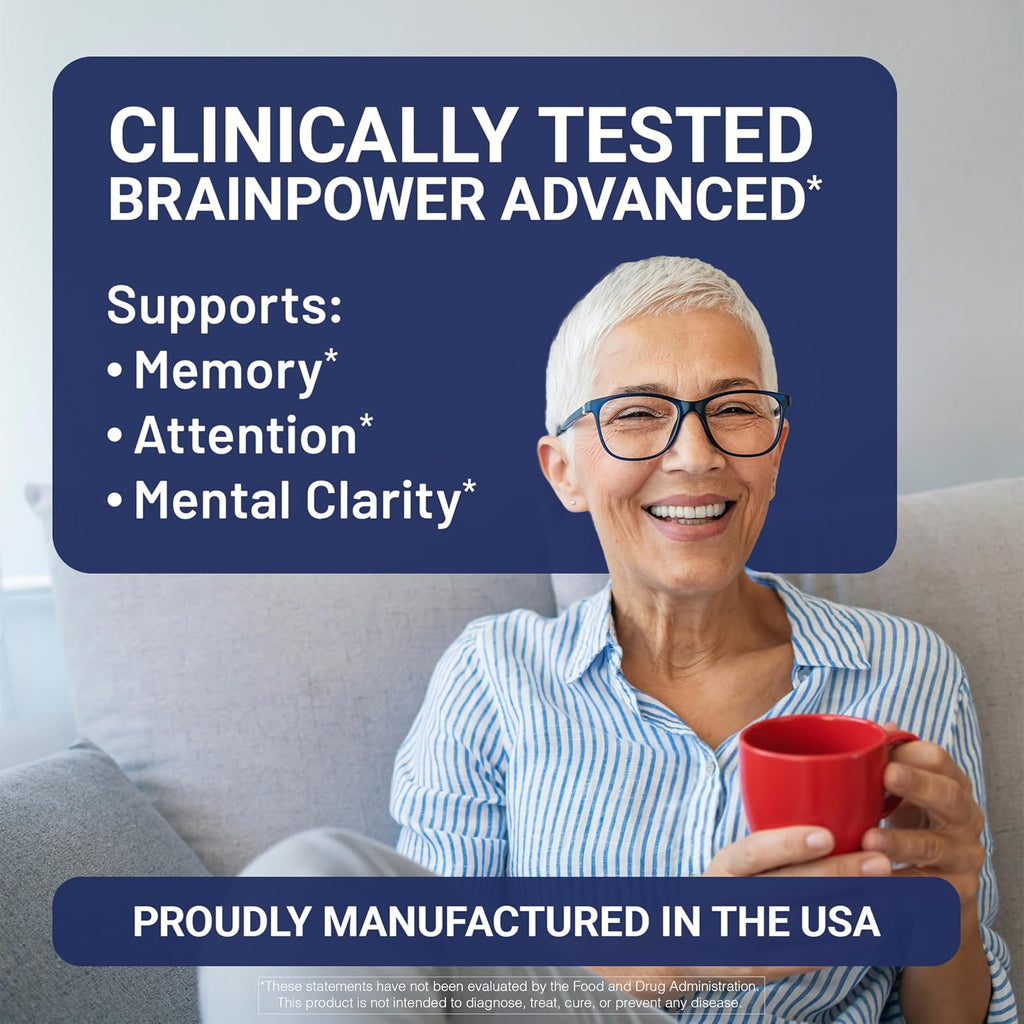 BrainPower Memory & Focus capsules benefits
