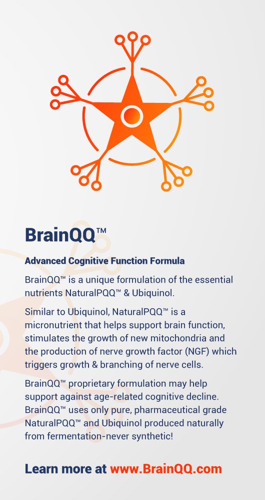 BrainQQ 100 mg brain supplement
