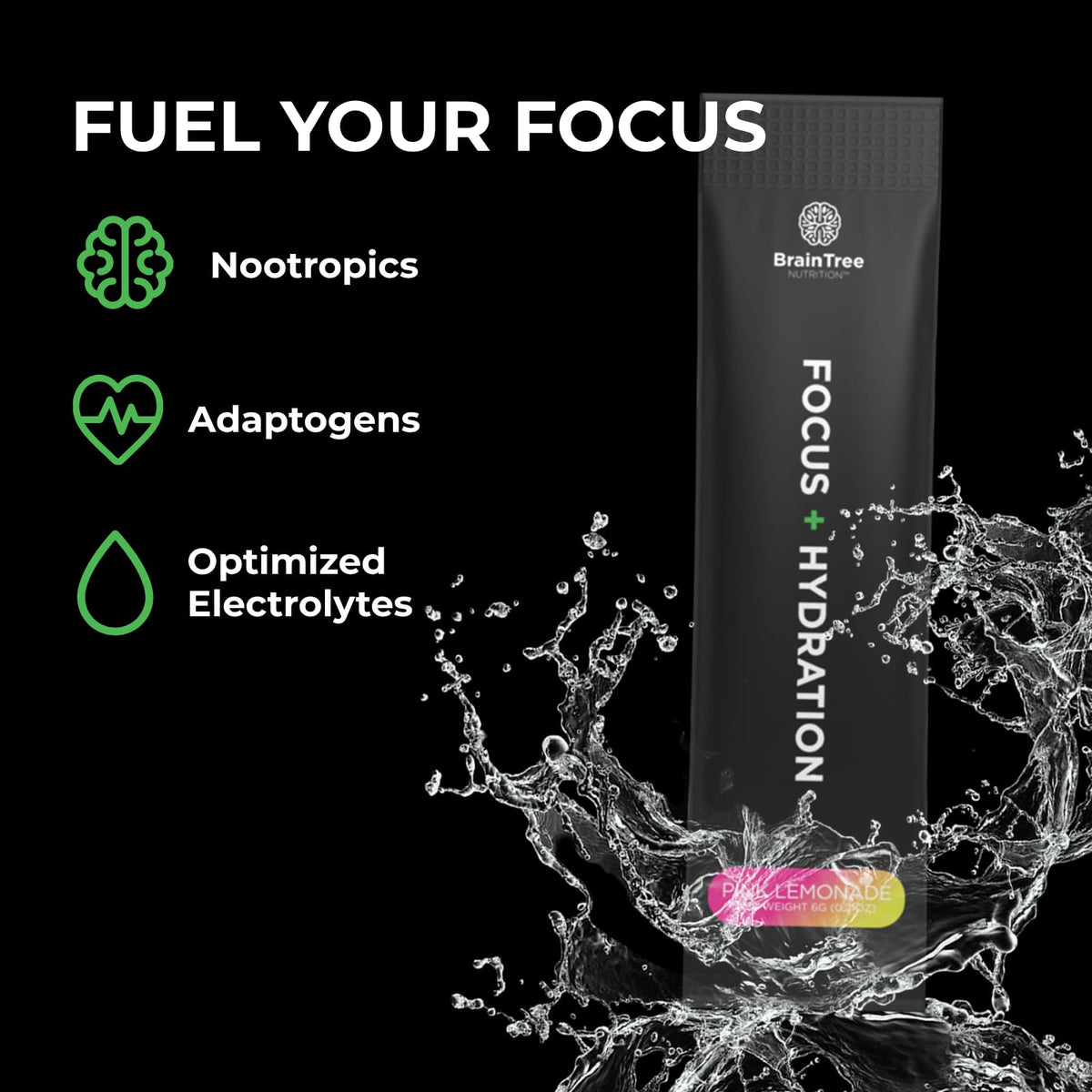 Braintree drink mix for mental clarity