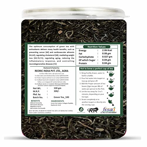 BRALCON green tea for relaxation