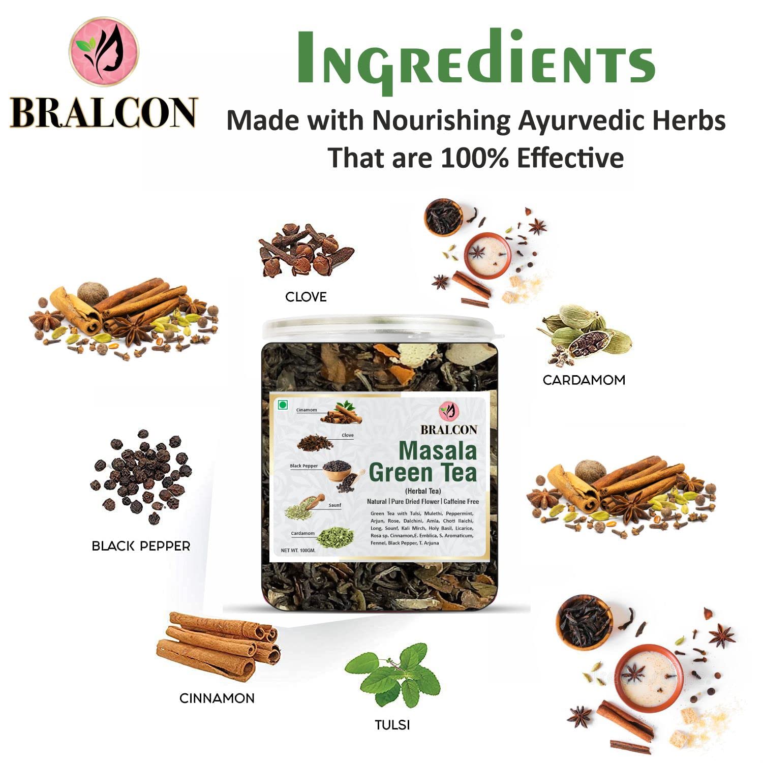 BRALCON green tea for relaxation