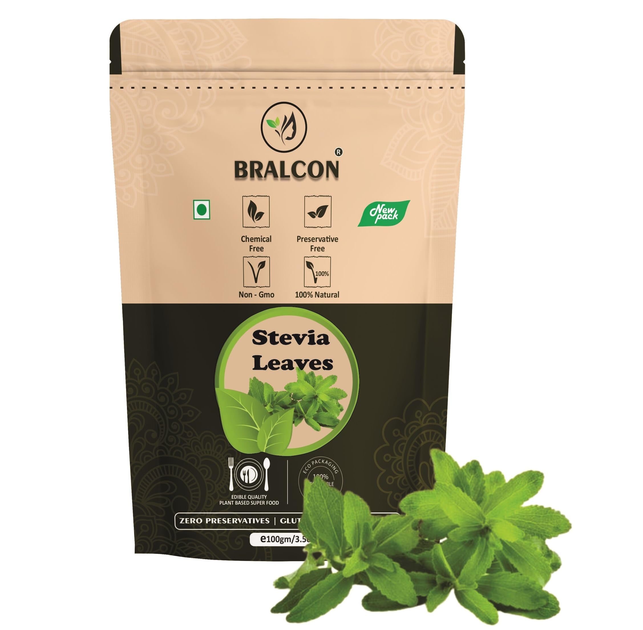 BRALCON stevia leaves natural sweetener