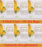 Brassica decaf green tea bags