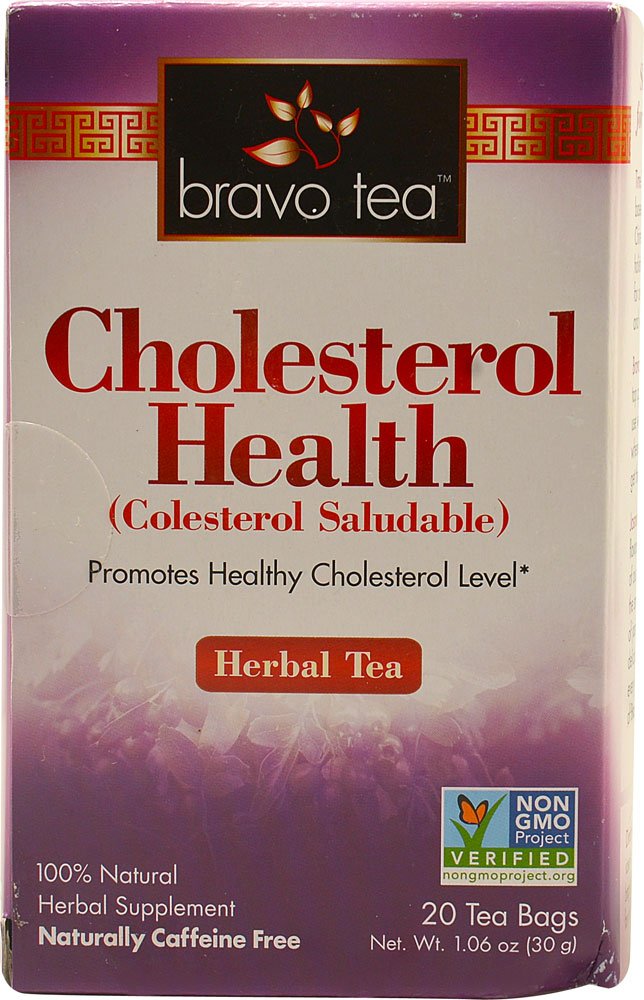 Bravo Tea cholesterol health herbal tea bags