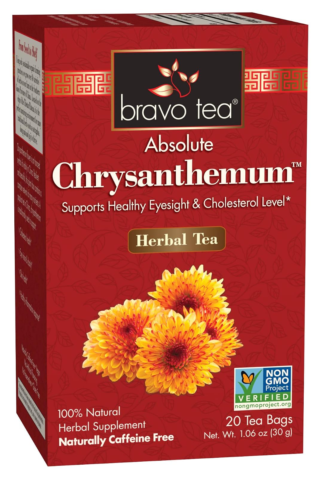 Bravo Tea chrysanthemum herbal tea bags