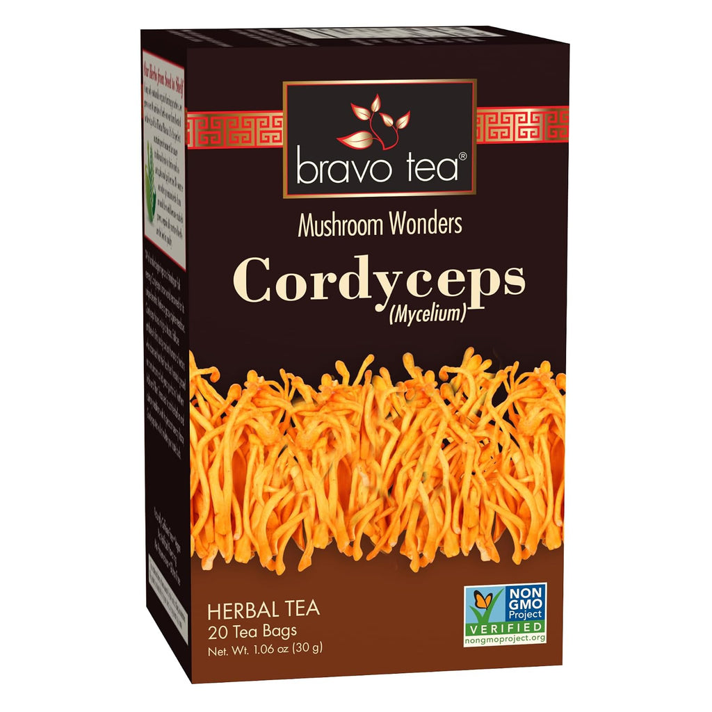 Bravo Tea Cordyceps herbal tea bags