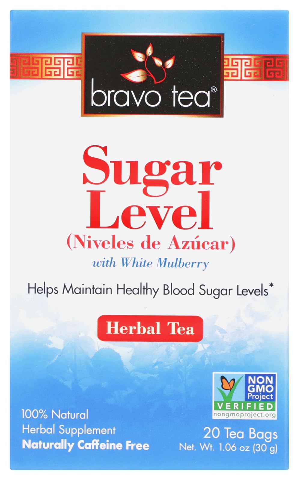 Bravo Tea herbal tea for sugar control