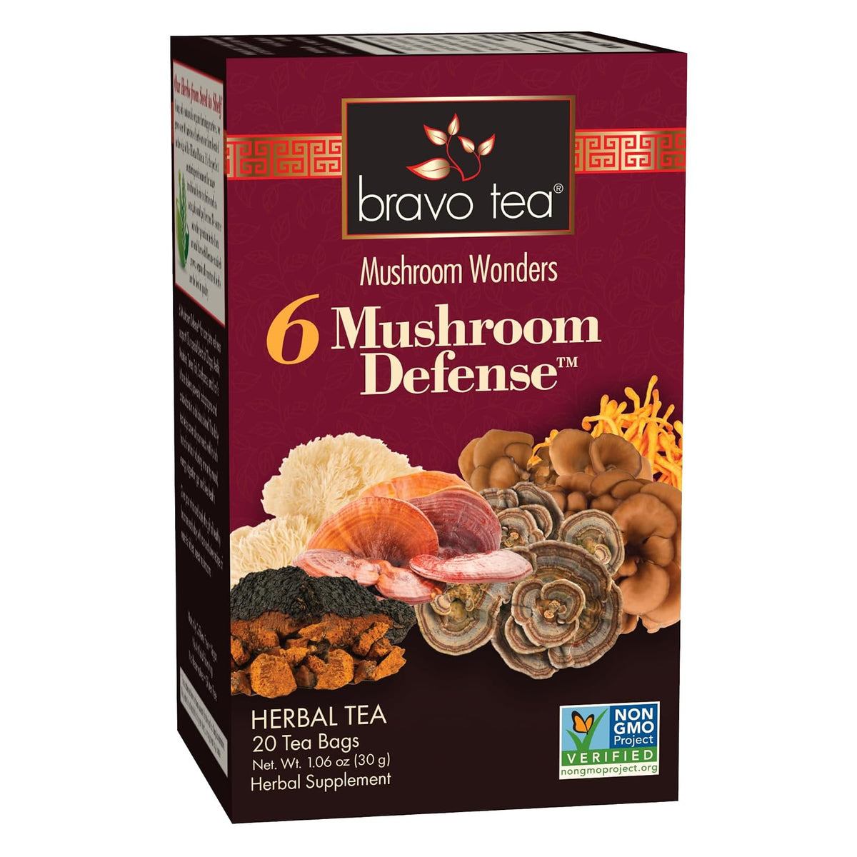 Bravo Tea mushroom defense herbal tea