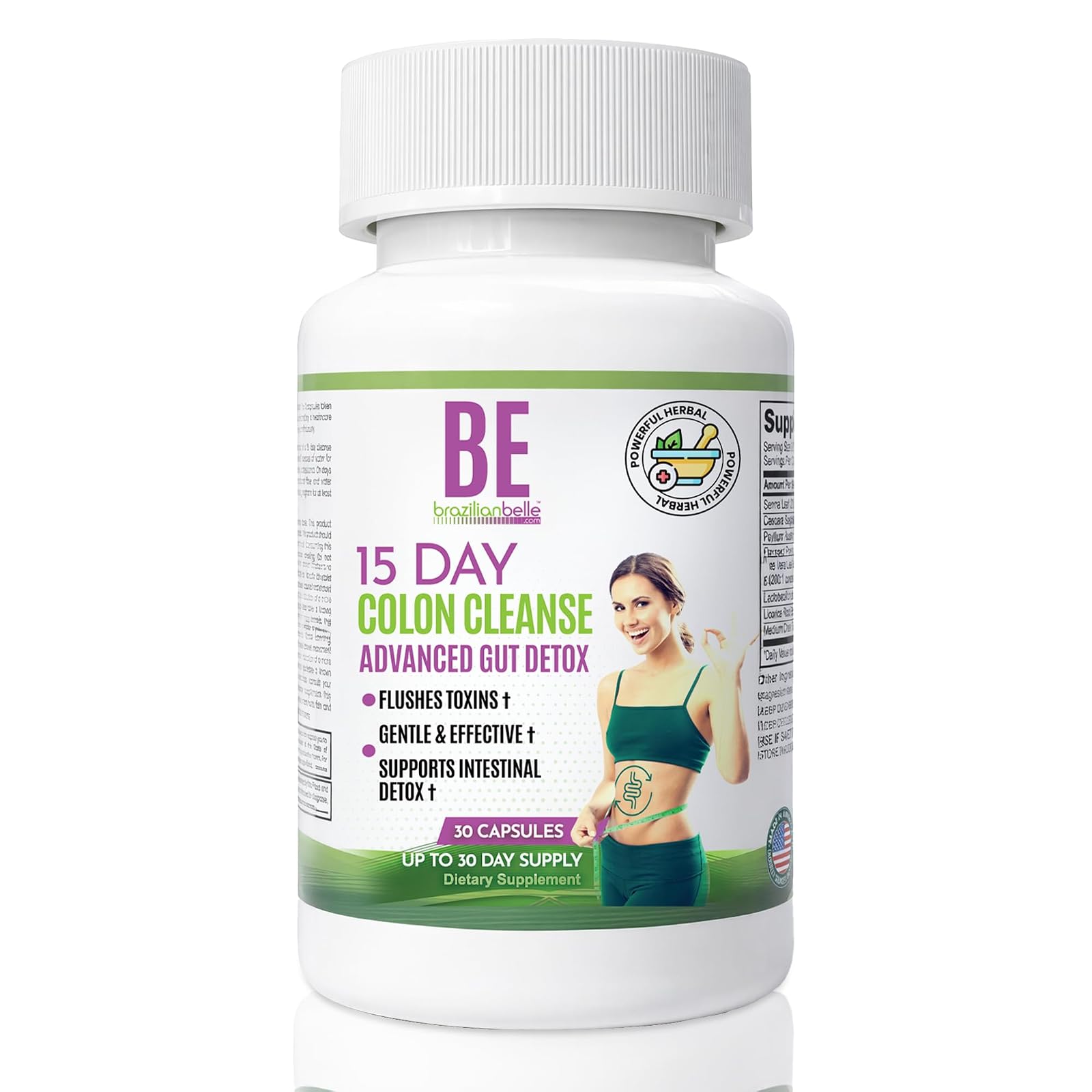 Brazilian Belle colon cleanse capsules