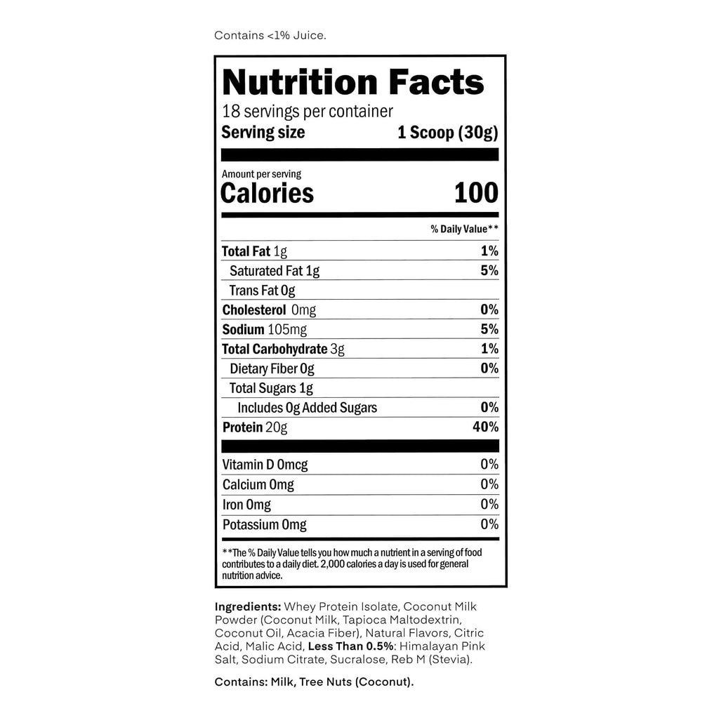 Brazilian limeade flavour whey protein