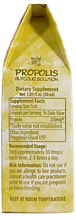 Brazilian propolis extract for vitality