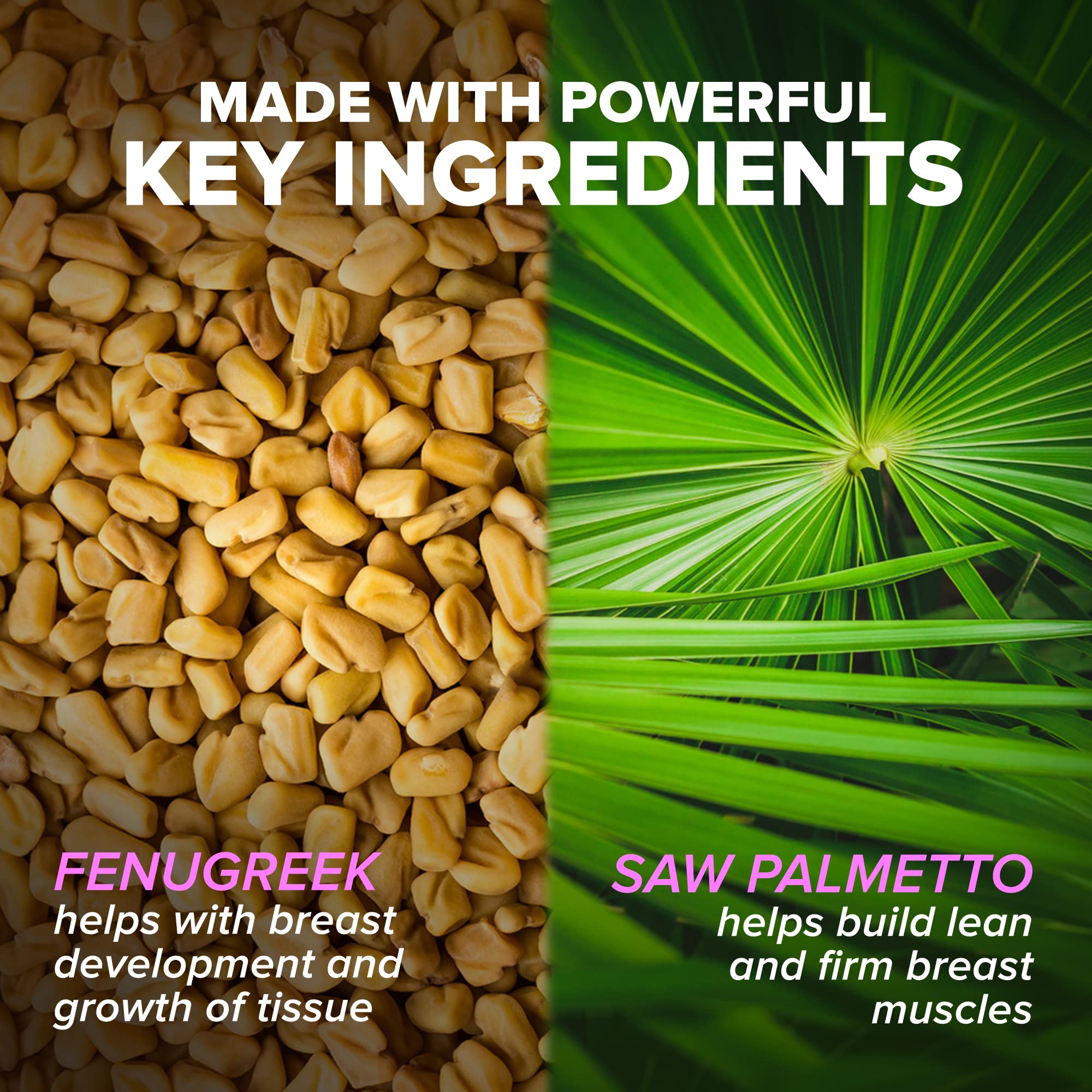 breast enhancement capsules with blended nutrients