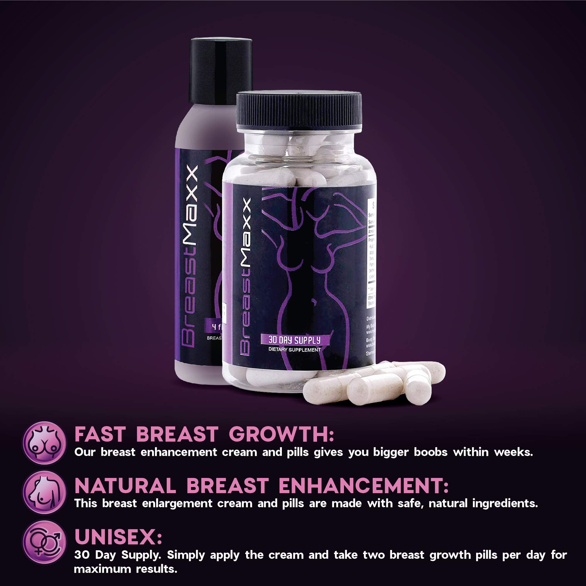 breast enhancement cream and pills