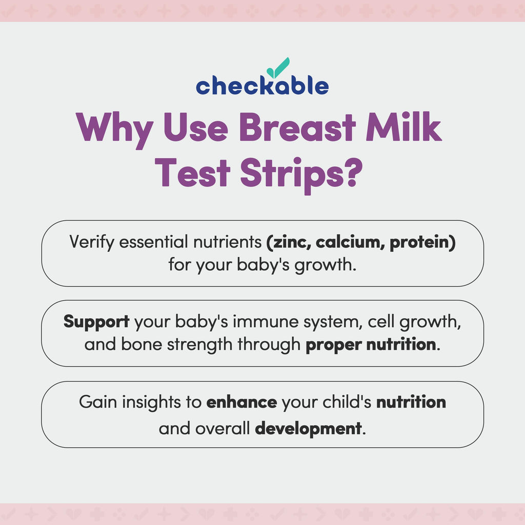 Breast milk testing for safe feeding