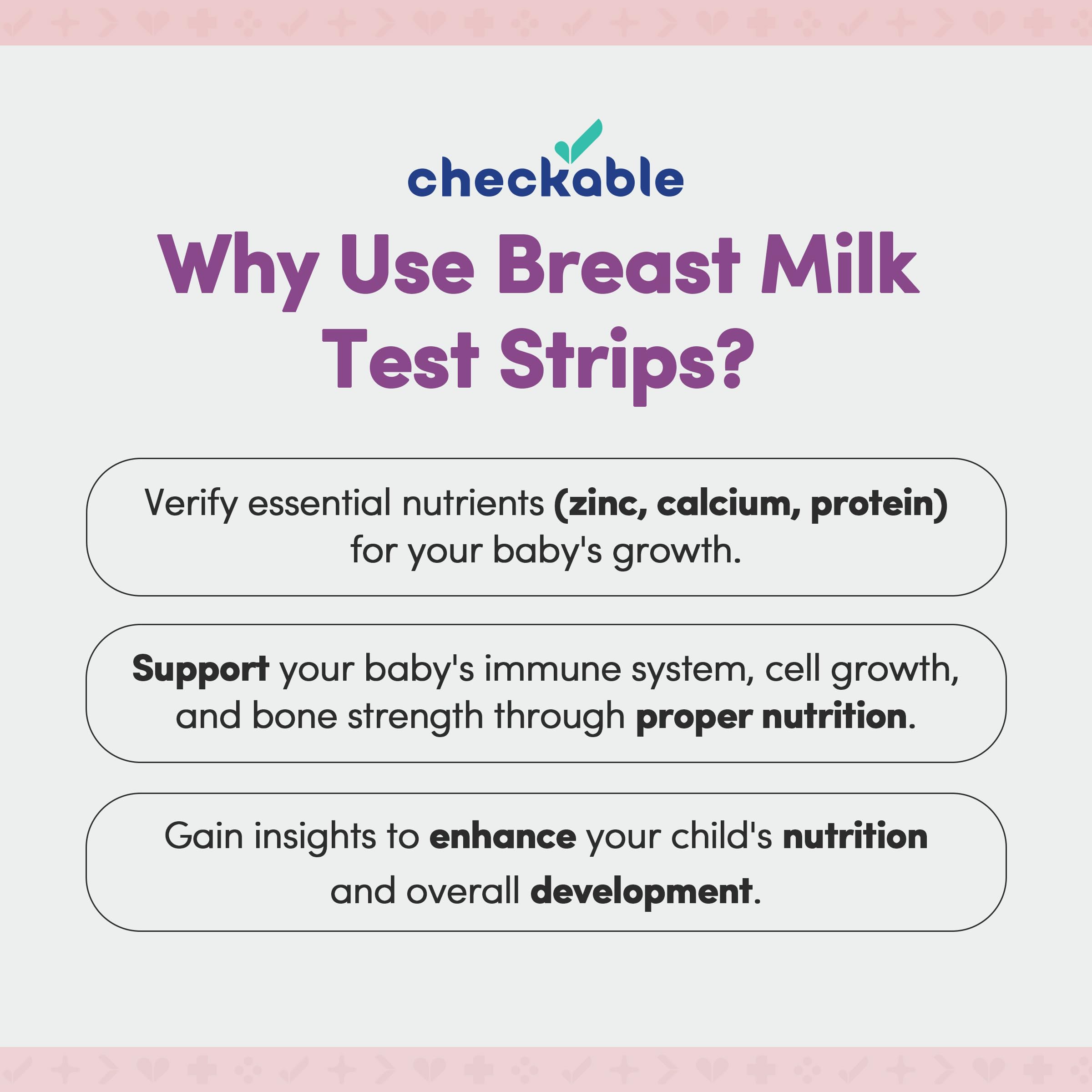 Breast milk testing for safe feeding