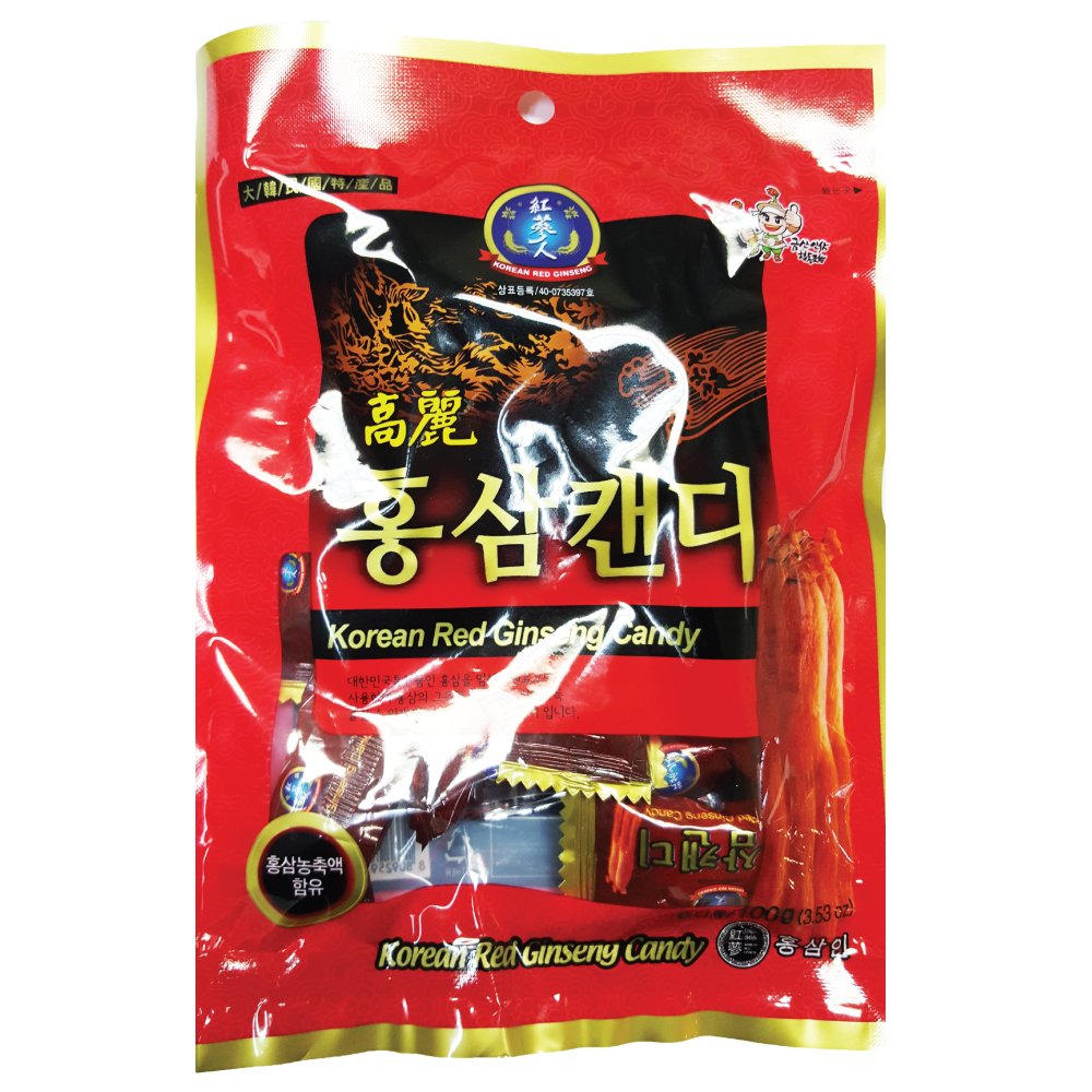 breath freshening ginseng candy packs