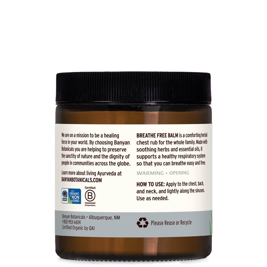 Breathe Free Balm for nighttime relief