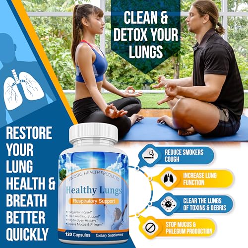 Breathing support with blended supplements
