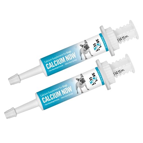 Breeder-friendly calcium paste for dogs