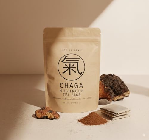brew chaga mushroom tea easily