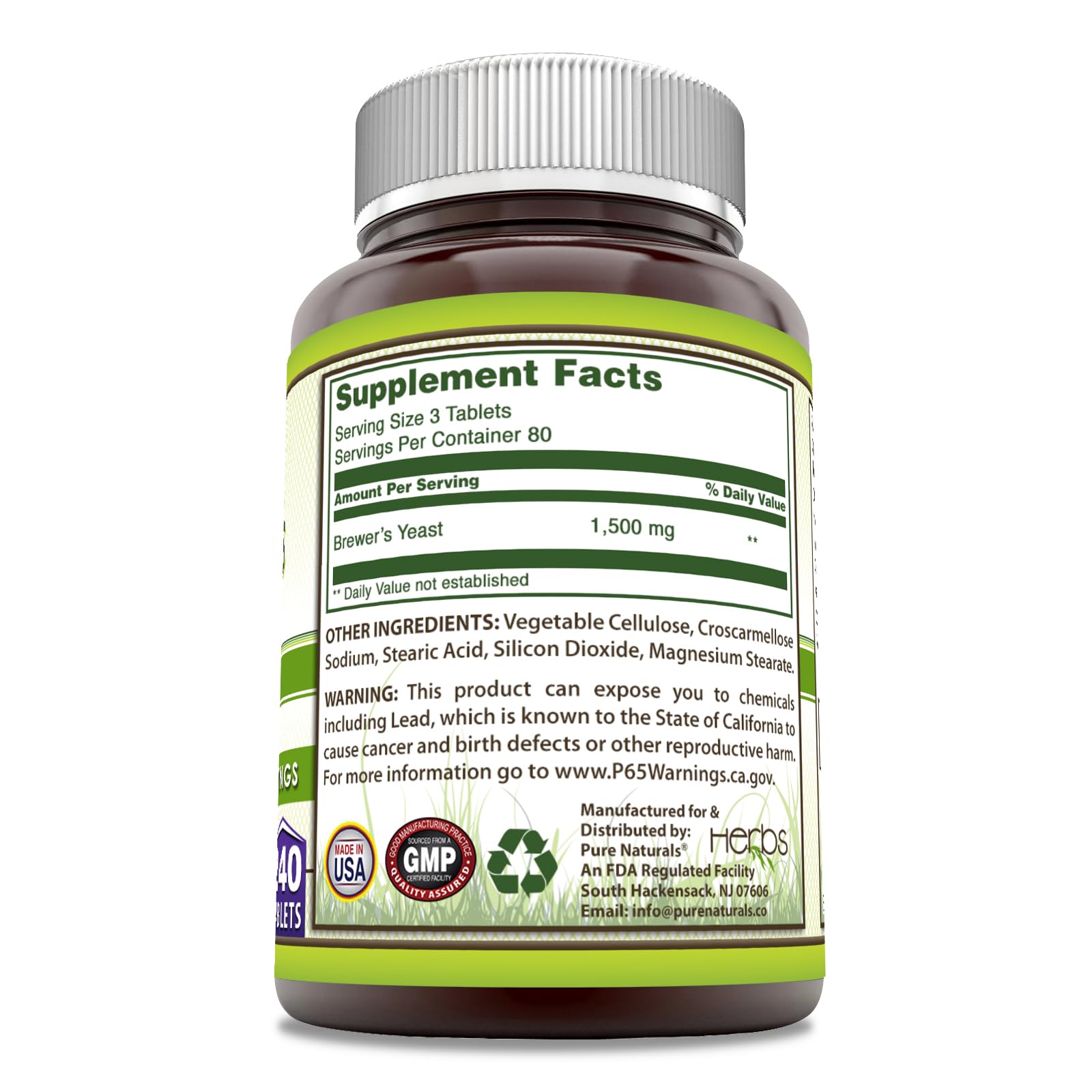 Brewer's yeast multivitamin for digestion