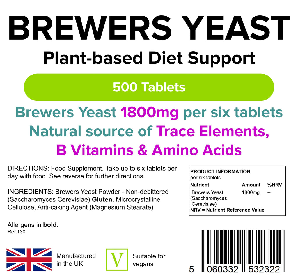 brewers yeast tablets for wellness