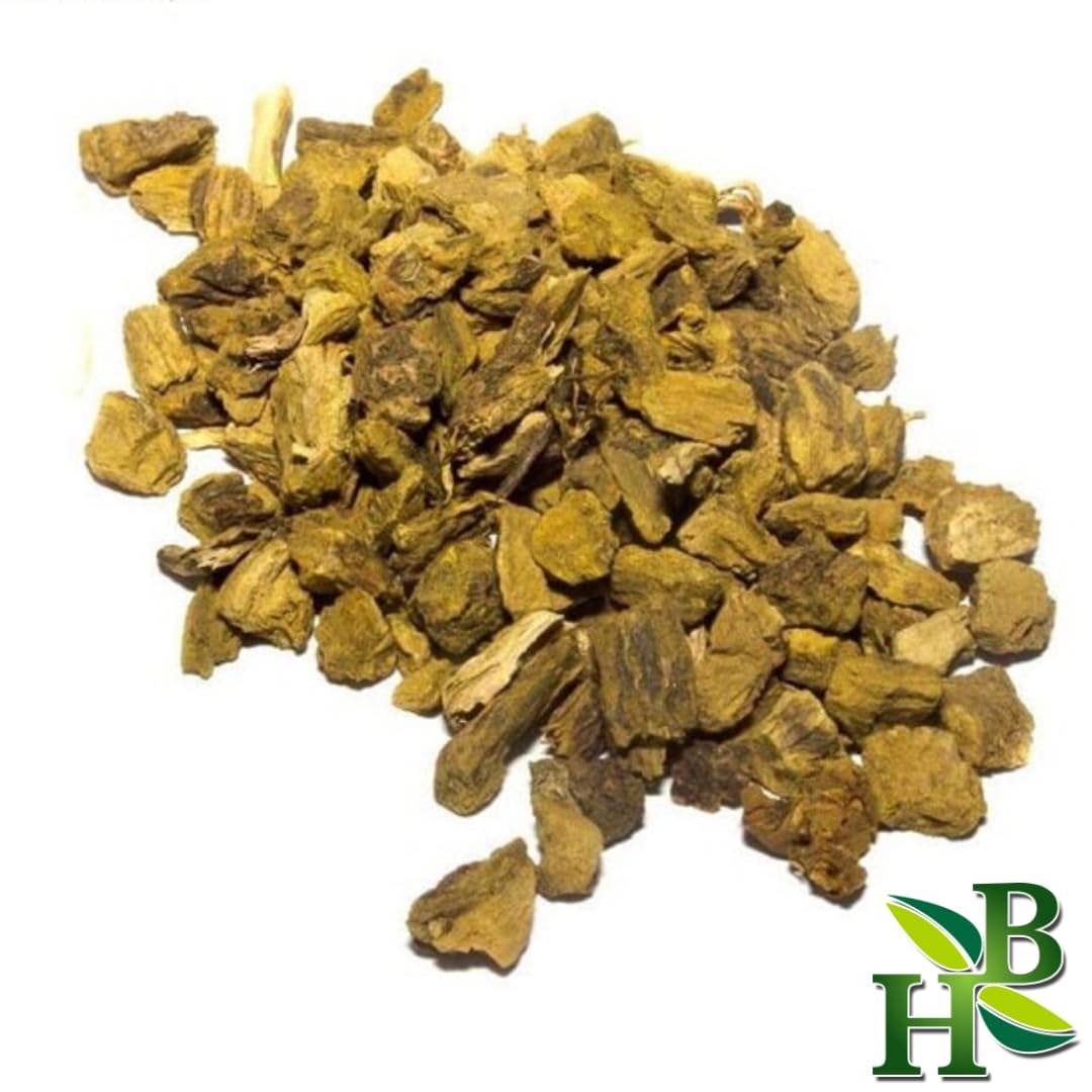 brewing herbal tea with yellow dock