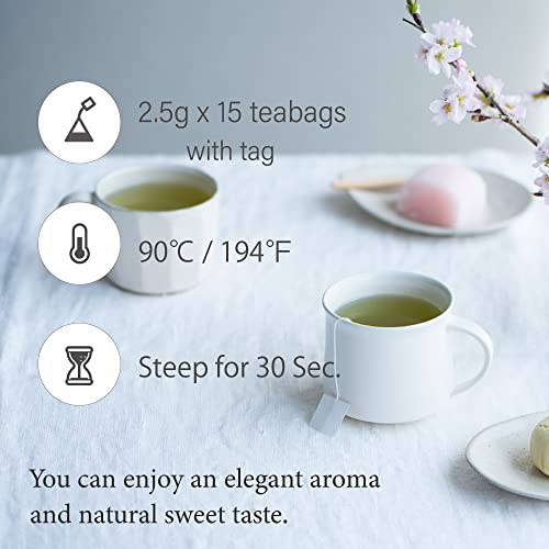 brewing temperature for green tea