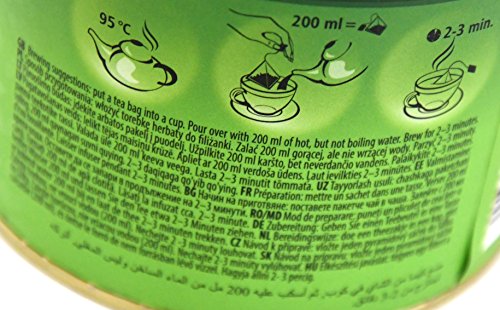 brewing temperature for green tea
