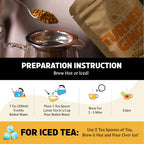 brewing turmeric ginger tea bags