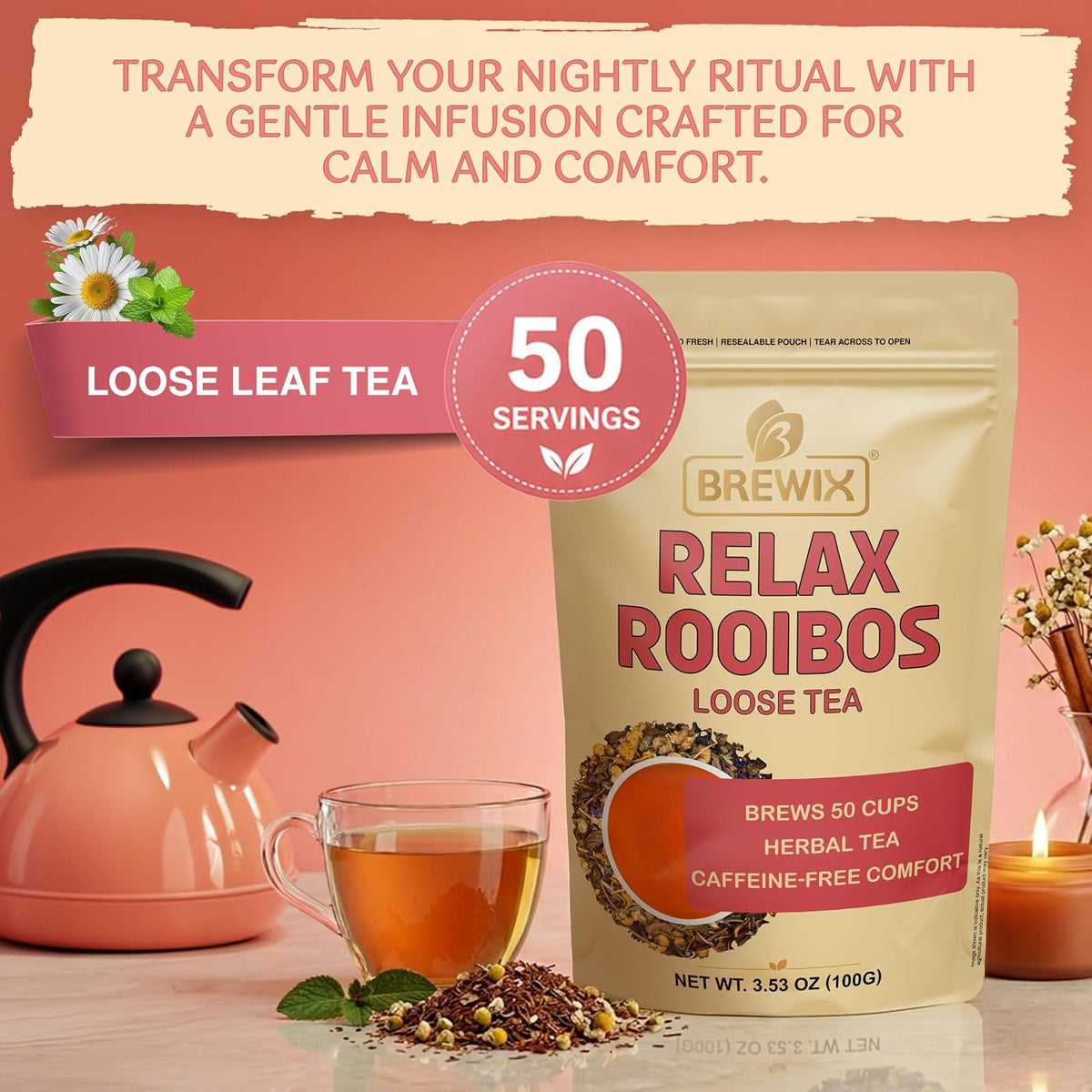 BREWIX chamomile tea for sleep