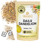 BREWIX dandelion root detox tea bags