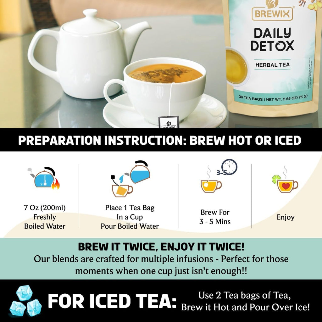 BREWIX herbal tea for cleansing
