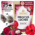 BREWIX hibiscus lychee tea bags