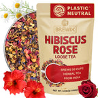 BREWIX hibiscus rose herbal tea
