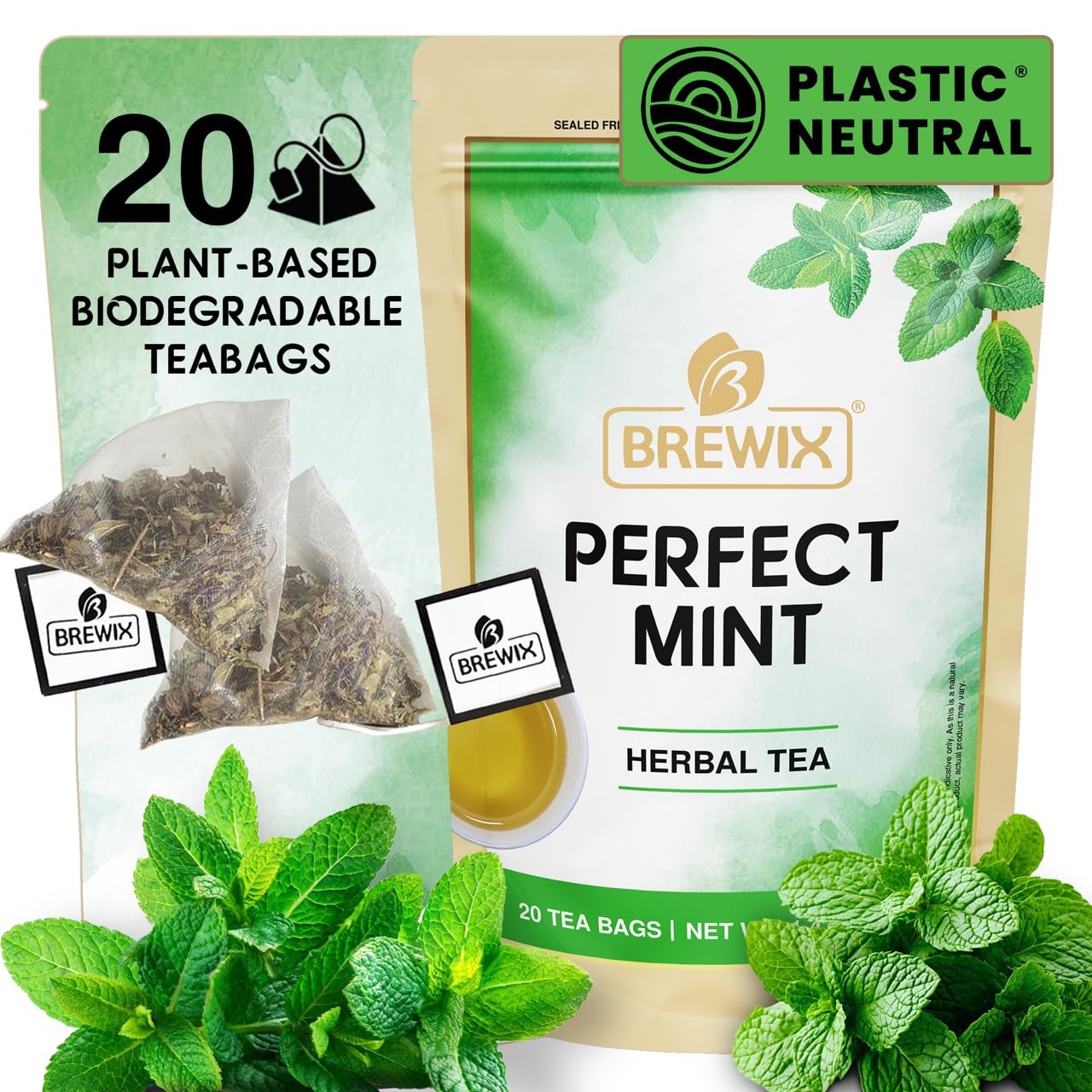 BREWIX Perfect Mint Tea bags