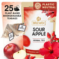 BREWIX Sour Apple Hibiscus Tea bags