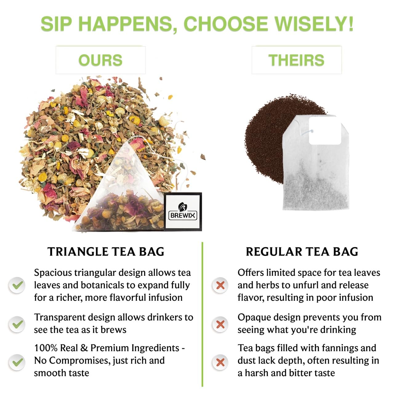 BREWIX Tulsi tea for digestive health