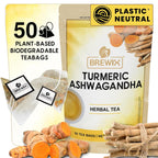 BREWIX turmeric ashwagandha herbal tea