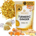 BREWIX turmeric ginger herbal tea bags