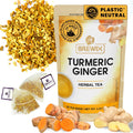 BREWIX turmeric ginger herbal tea bags