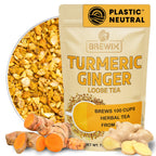 BREWIX turmeric ginger herbal tea