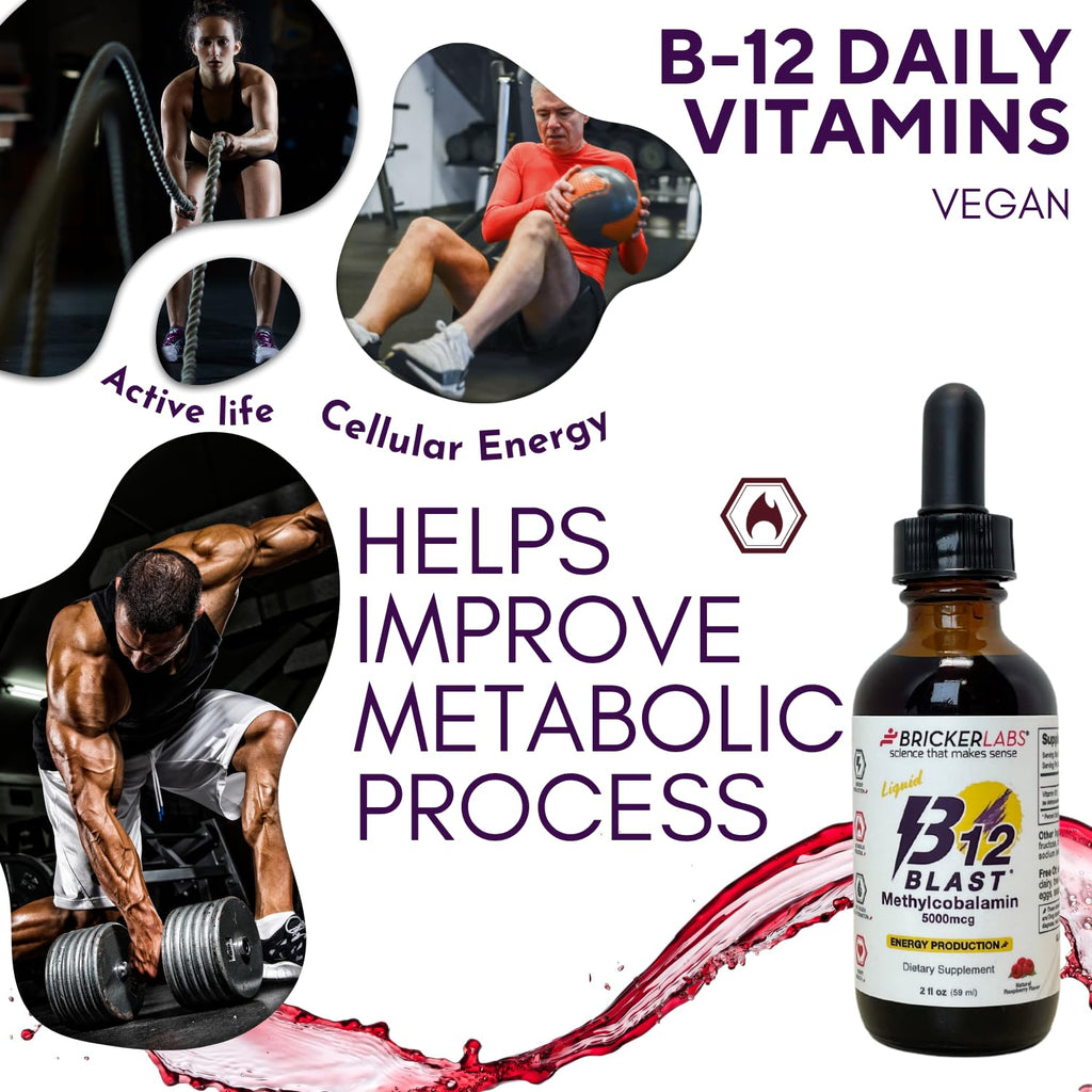 Bricker Labs B12 Blast benefits