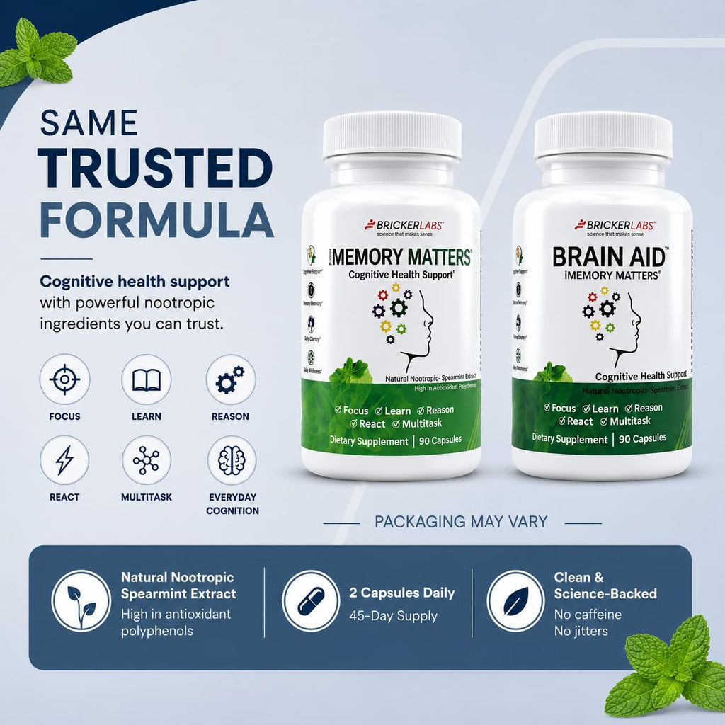 Bricker Labs capsules for memory enhancement