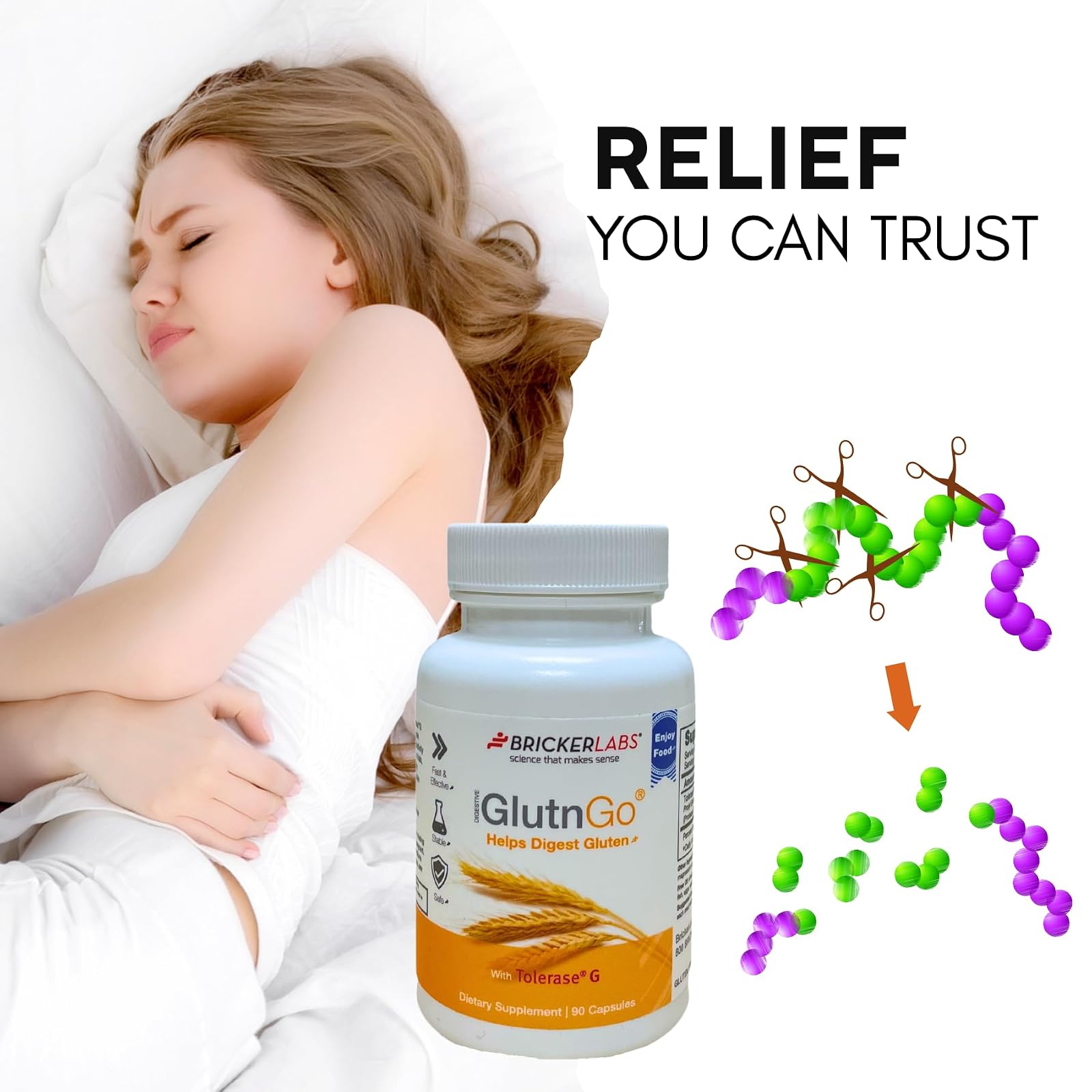 Bricker Labs digestive enzymes for gut health